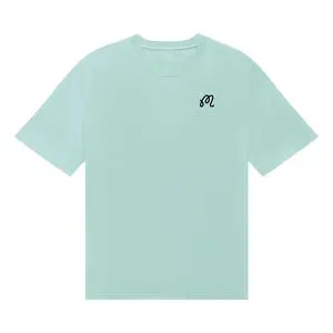 MALBON Bermuda Cigar Tee 'surf Spray - Green