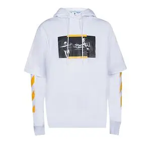 Off-White Caravaggio Painting Double Sleeve Hoodie