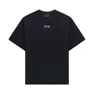 RtA Elian Double Layered Tee Flag - Black