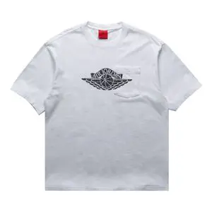 JORDAN Flight Essentials Pocket Tee /black - White