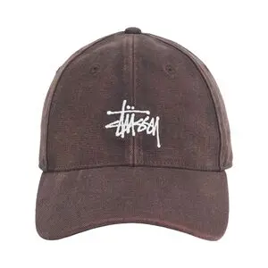 StÜssy Washed Basic Cap - Brown