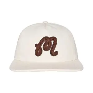 MALBON Velasco Snapback Cap - Cream