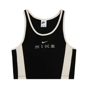 Nike Nsw Tight Graphic Tank Top /chalk - Black