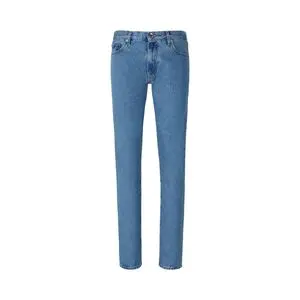 Off-White Diag Tab Slim Jeans /white - Blue