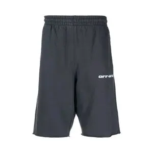 Off-White Between Arrow" Sweatshorts Charcoal