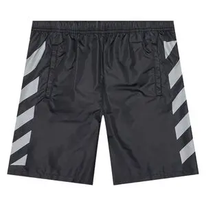 Off-White Diag Surfer Swimshorts - Black