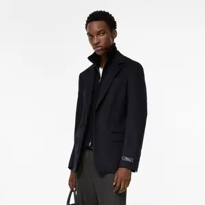 Burberry Detachable Bib Tailored Jacket In Cashmere