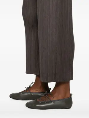 Issey Miyake Pleated Trousers - Grey