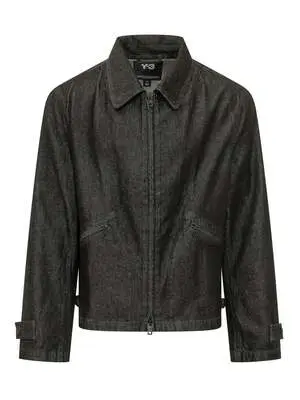 Y3 Denim Jacket - Black