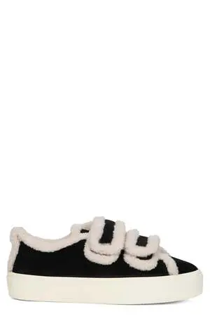 Inuikii Sneaker With Wool Details And Thick Rubber Sole - Black