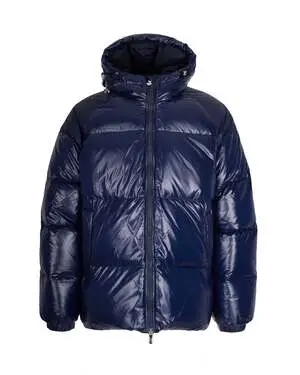 Pyrenex Quilted Hooded Puffer Coat With Glossy Finish