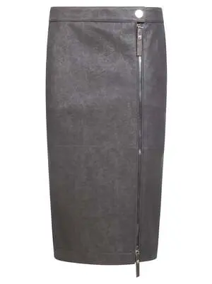 Pinko Montiano Mini Skirt - Marrone