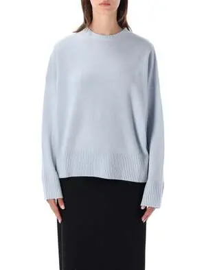 Loulou De Saison Oversized Cashmere Crewneck Sweater - Blu
