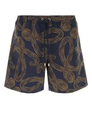 Loewe Loewe Paula's Ibiza Men's Printed Polyester Swim Shorts Printed
