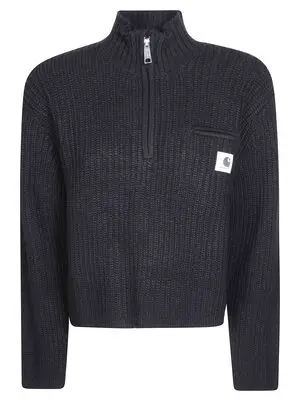 Carhartt Acrylic Detroit Half-zip Sweater - Nero