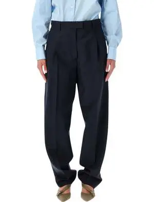 Prada High-waist Tailored Trousers - Blue