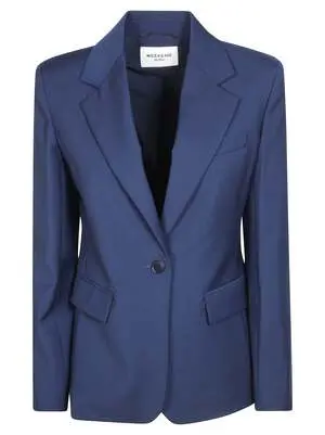 Max Mara Wool Blazer - Blu