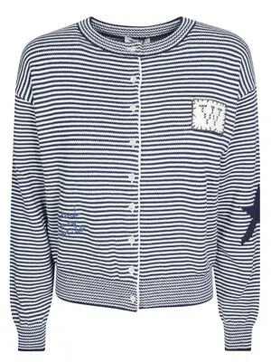 Max Mara Patch Cardigan - Blu