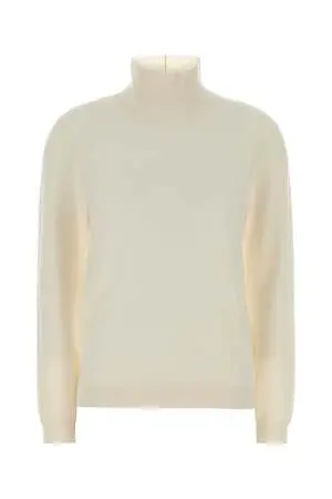 WEEKEND Stretch Silk Blend Sweater - Yellow