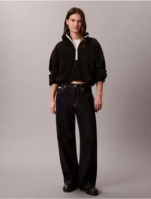 Calvin Klein Sherpa 1/4 Zip Sweatshirt