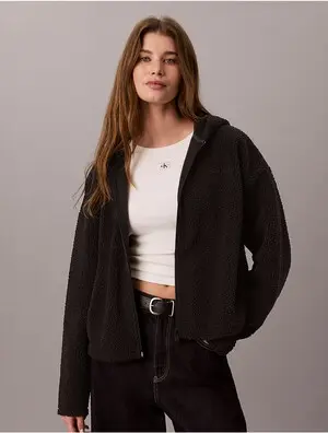 Calvin Klein Sherpa Zip Hoodie