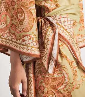 Zimmermann Silk Aster Tunic Midi Dress