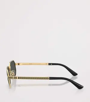 Versace Metal Ve2297 Rectangle Sunglasses