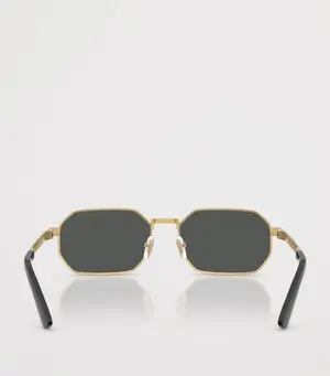 Versace Metal Ve2297 Rectangle Sunglasses