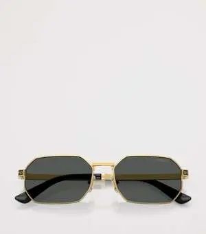 Versace Metal Ve2297 Rectangle Sunglasses