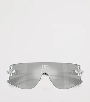Dolce & Gabbana Metal Dg2333b Rectangle Sunglasses