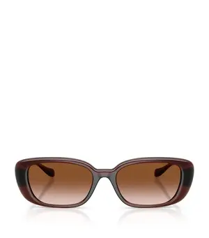 Versace Ve4504d Pillow Sunglasses - Brown