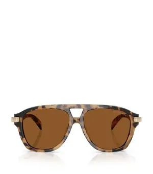 Michael Kors Grenada Pilot Sunglasses - Brown
