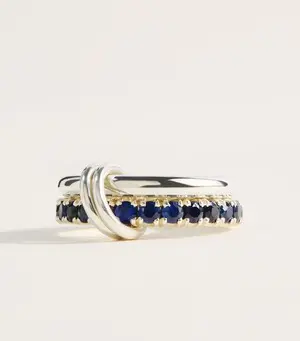 SPINELLI KILCOLLIN Sterling And Sapphire Enzo Ring - Silver