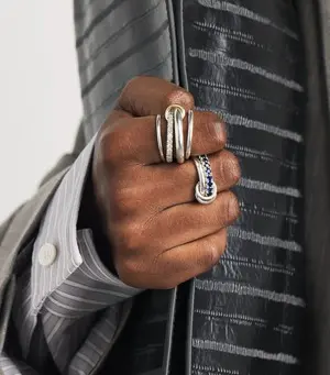 SPINELLI KILCOLLIN Sterling And Sapphire Enzo Ring