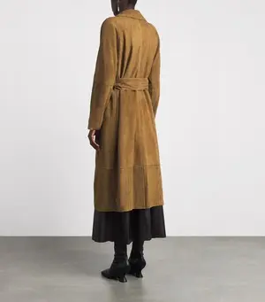 ARMA Lamb Suede Yava Trench Coat