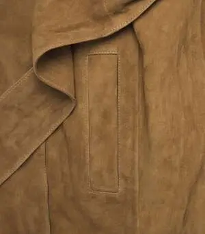 ARMA Lamb Suede Yava Trench Coat