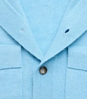 ALLUDE Virgin Wool-cashmere Overshirt