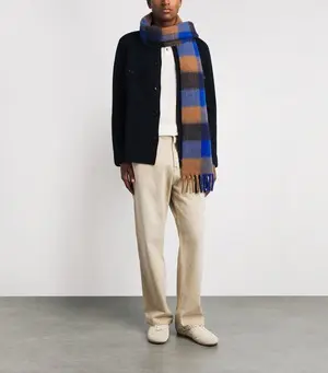 ALLUDE Virgin Wool Open-collar Polo Sweater