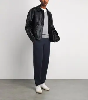 ALLUDE Virgin Wool-cashmere Sweatpants