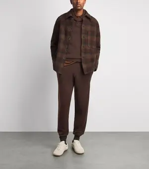ALLUDE Virgin Wool-cashmere Sweatpants