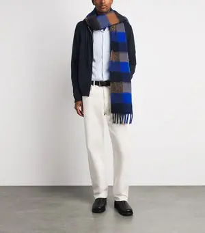 ALLUDE Wool-cashmere Zip-up Hoodie