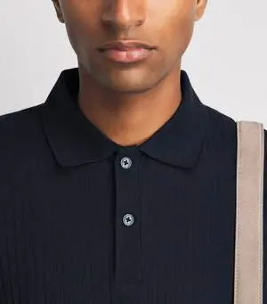 SAMSØE SAMSØE Organic Cotton Rib-kit Sajase Polo Shirt