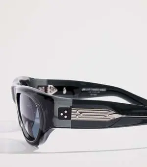 JACQUES MARIE MAGE Acetate Clyde Oval Sunglasses