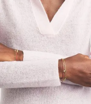 REDLINE Yellow Gold And Diamond Generous Bracelet