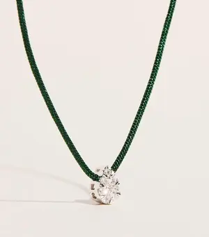 PERSEE Gold And Diamond Danaé Cord Necklace