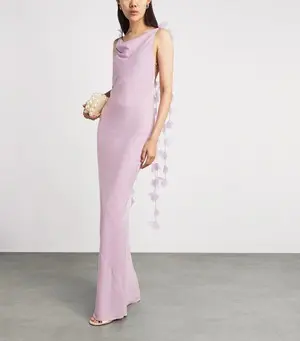 Cult Gaia Silk Satin Nymeria Gown