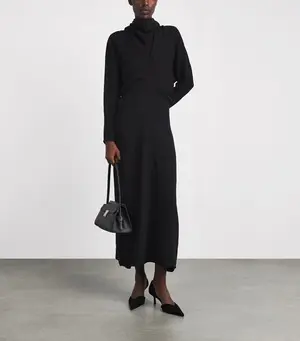 TOTEME Slouch-waist Midi Dress