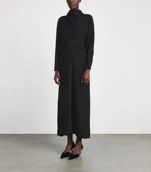 TOTEME Slouch-waist Midi Dress