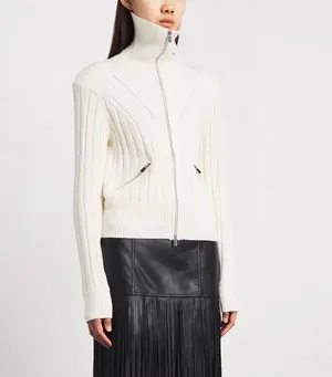 TOCCIN Zip-front Holly Cardigan