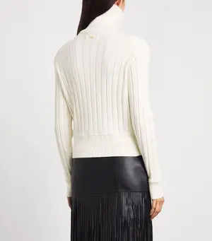 TOCCIN Zip-front Holly Cardigan